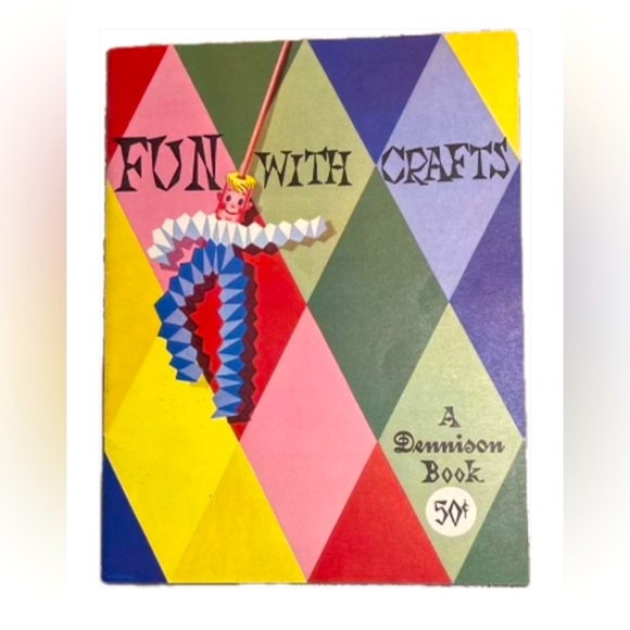 Vintage | Art | Vintage 95s Fun With Crafts Activity Book | Poshmark